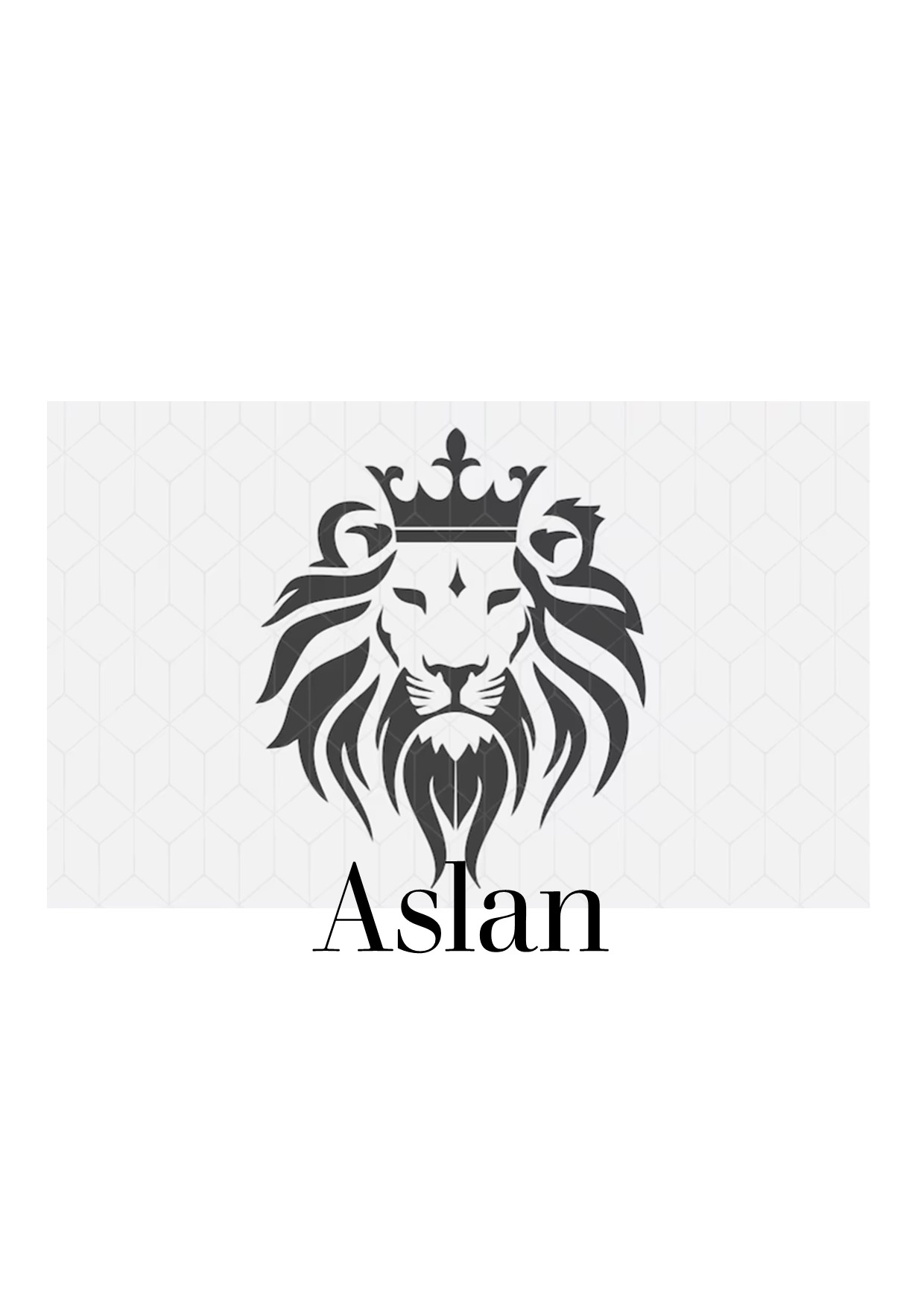Aslan Creations -You will Rise into your greatest potential